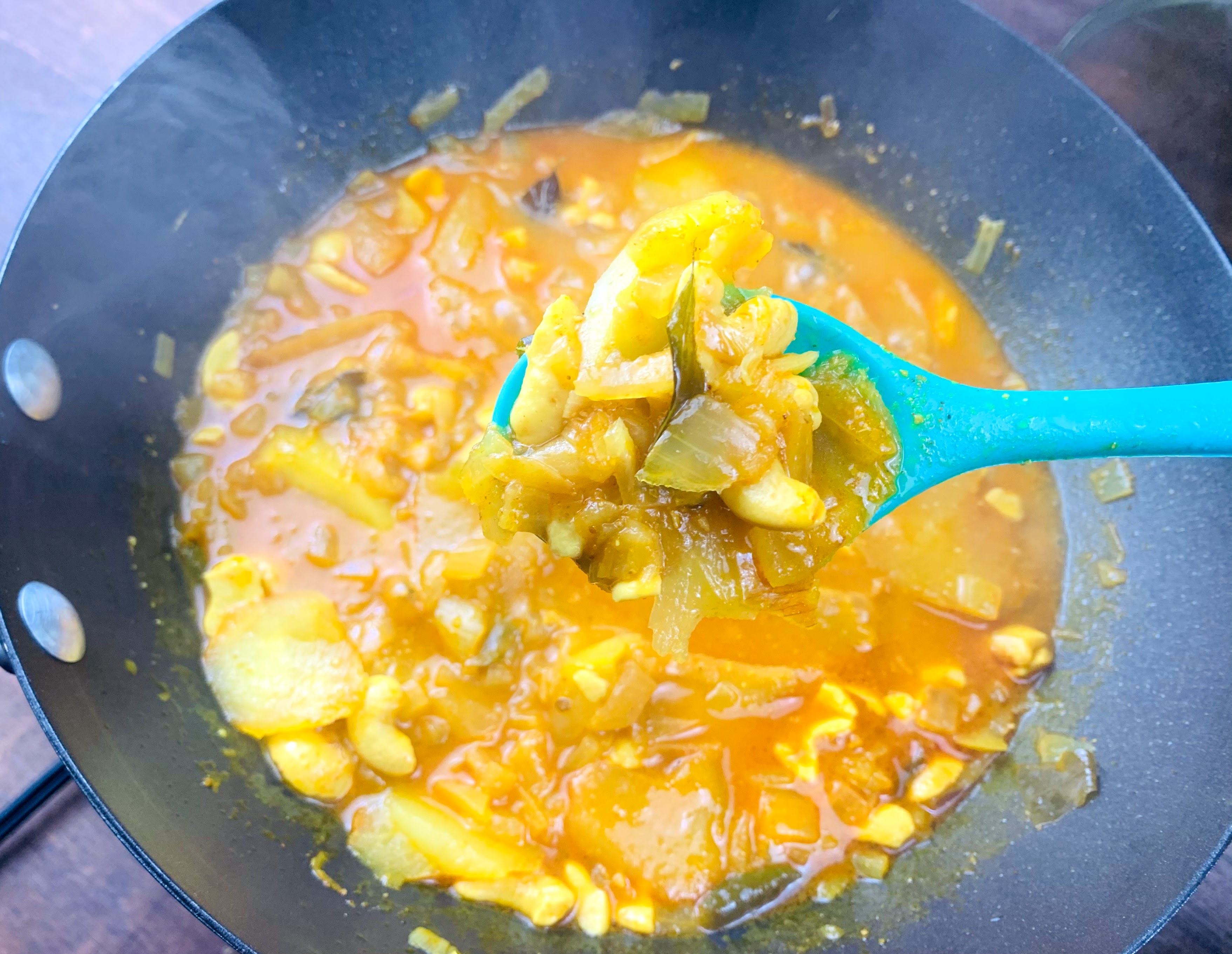 RAW MANGO CASHEW CURRY - Hameesha